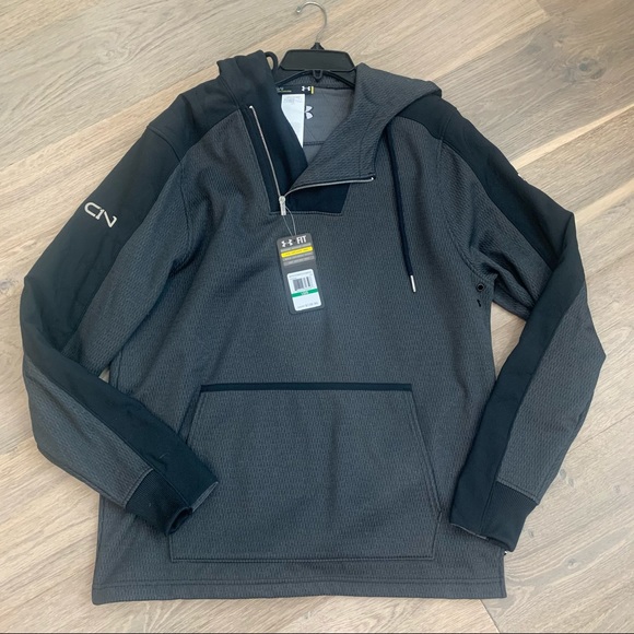 Under Armour | Jackets & Coats | Mens Under Armour Half Zip Hoodie ...